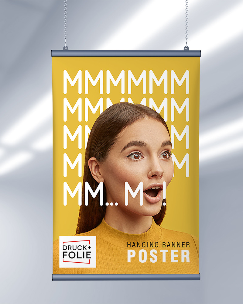 PVC frontlit banner in desired size - your design, our print