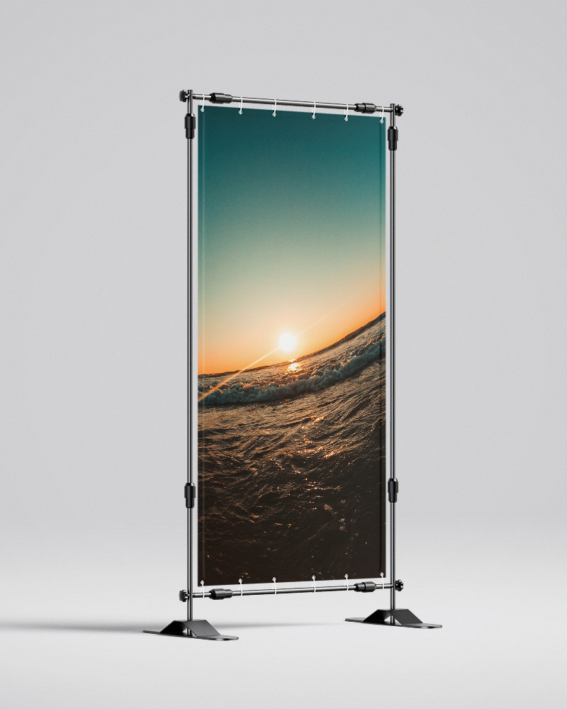 PVC frontlit banner in desired size - your design, our print