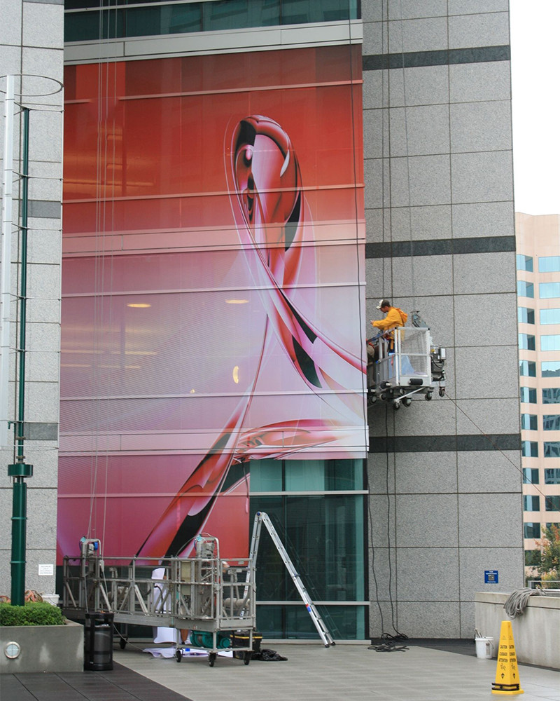 Custom Mesh Banner Printing: Your Message in Focus!