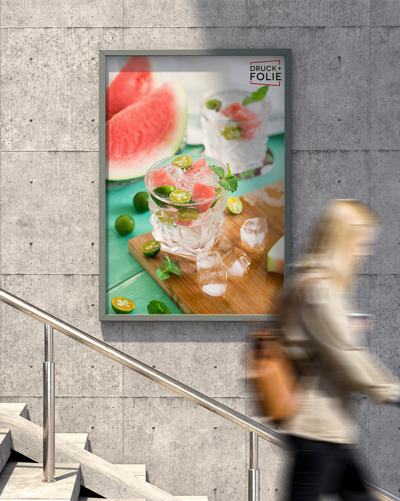 Custom Posters on BlueBack Paper in Various Sizes